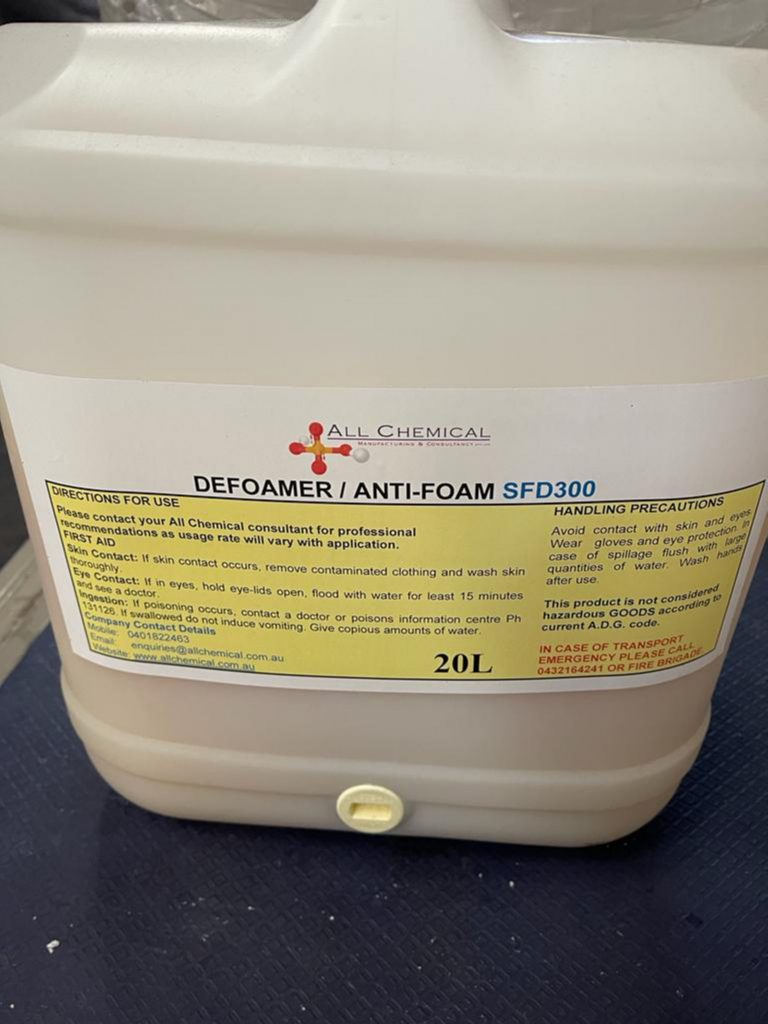 Defoamer/ Anti-foam Technical Grade (SFD300) - All Chemical