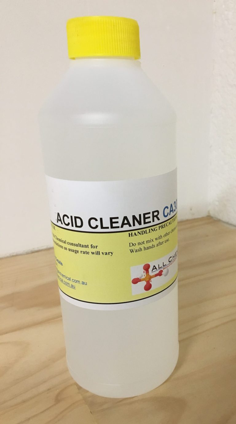 Acid Cleaner 10% solution - All Chemical Manufacturing