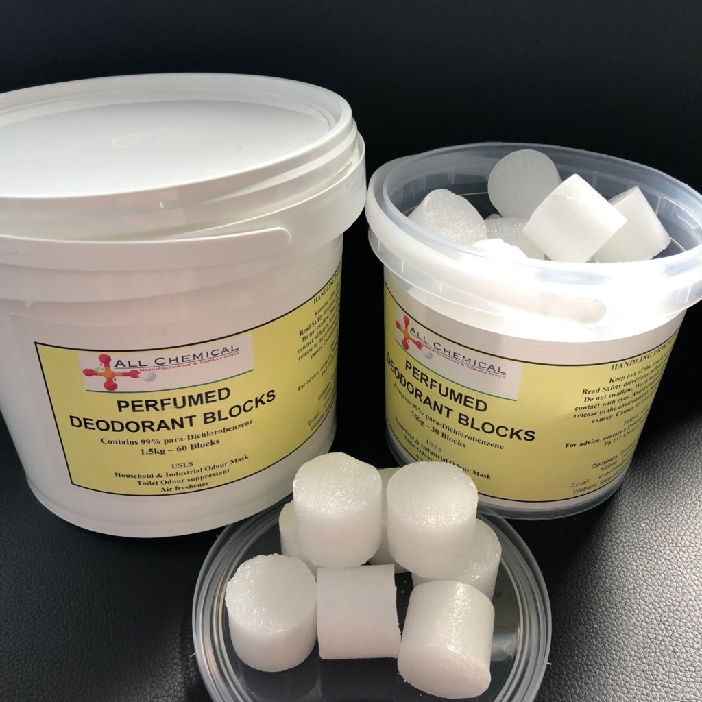 Perfumed Deodorant Blocks - All Chemical