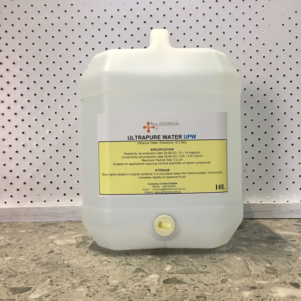 Ultrapure water (UPW) - All Chemical