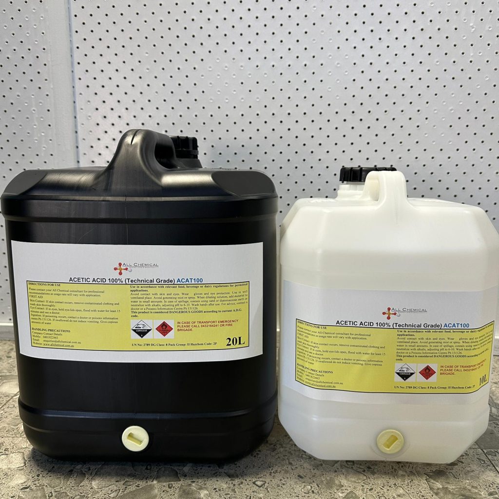 Acetic Acid 100% Technical Grade/Glacial - All Chemical