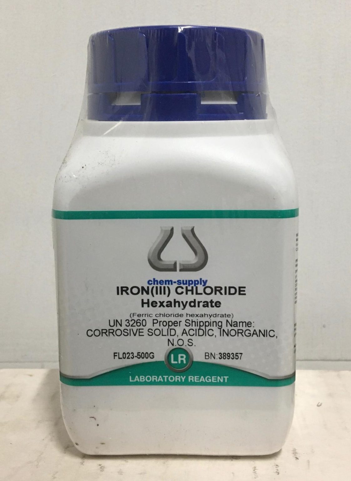 Iron (III) Chloride Hexahydrate (LR/Lab Grade) - Chemicals Suppliers ...