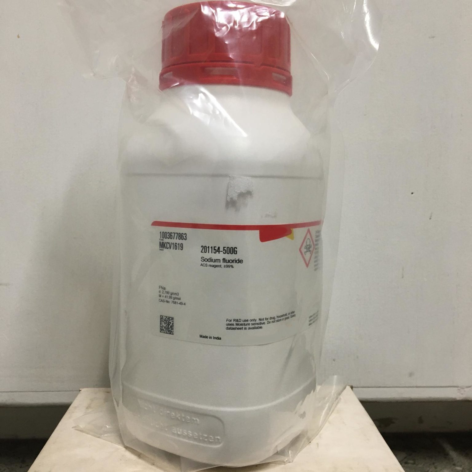 Sodium Fluoride ACS Reagent (AR/Lab Grade) - Chemicals Suppliers for ...