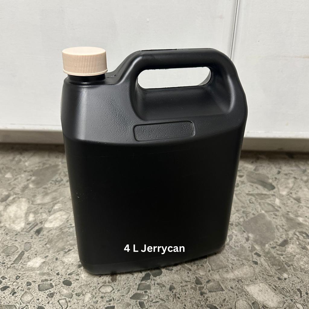 4L HDPE Black Jerry Can Industrial Grade - Chemicals Suppliers for Water Treatment Perth